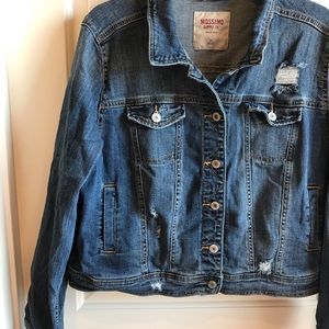 Mossimo Supply Co. | Jackets & Coats | Mossimo Jean Denim Long Sleeve ...